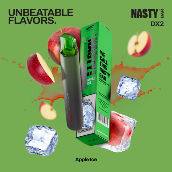 Apple Ice - Nasty DX2 Disposable Vape | Ncig.store