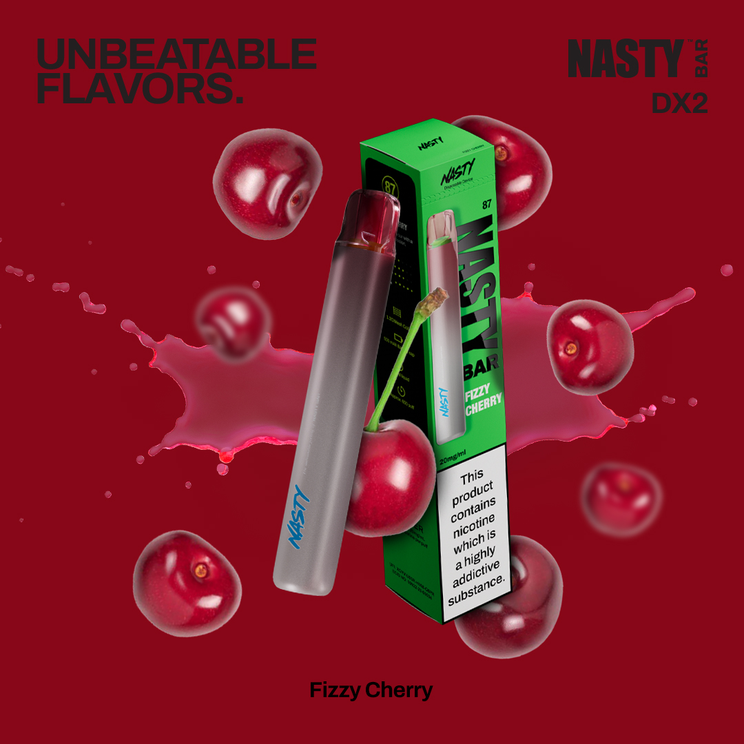 Fizzy Cherry - Nasty DX2 | NCIG.store